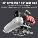 buy TOYAN FS-B400 14cc Horizontally Opposed Flat-Four Four-Stroke Nitro ...